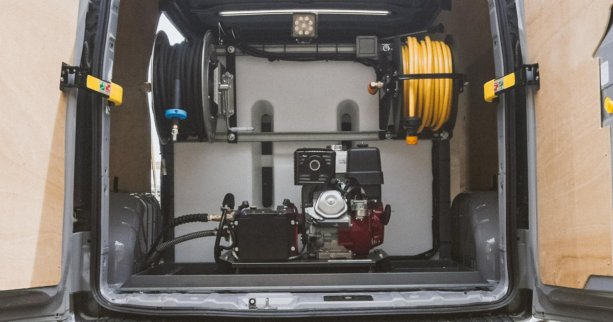 650L Pressure Washing Van Mount System - Window Cleaning Warehouse Ltd
