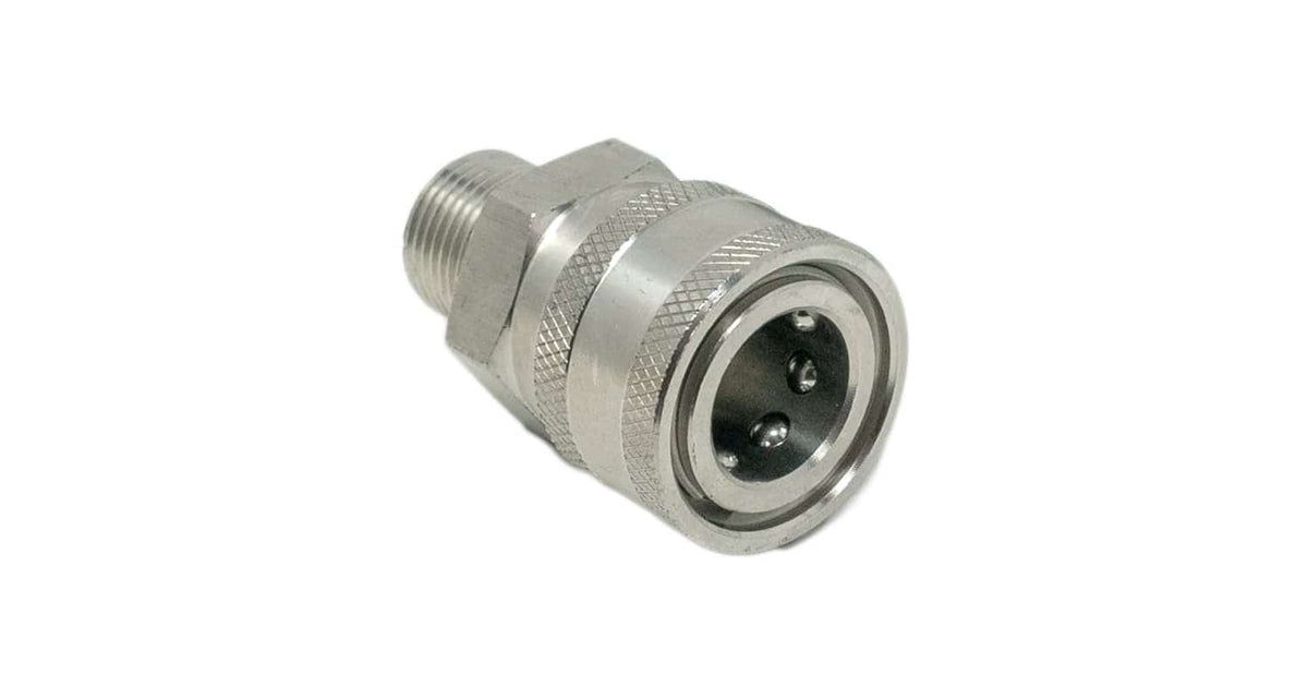 Midi QR Female Coupler x 3/8 BSPM - Window Cleaning Warehouse Ltd